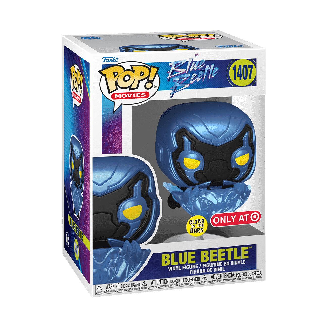 Buy Pop! Blue Beetle Flying (Glow) at Funko.