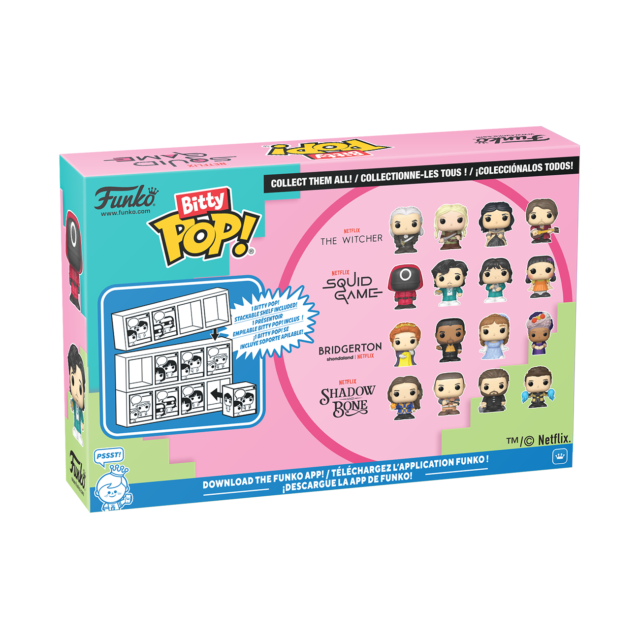 Bitty Pop! Netflix Squid Games 4-Pack Series 2 | Funko