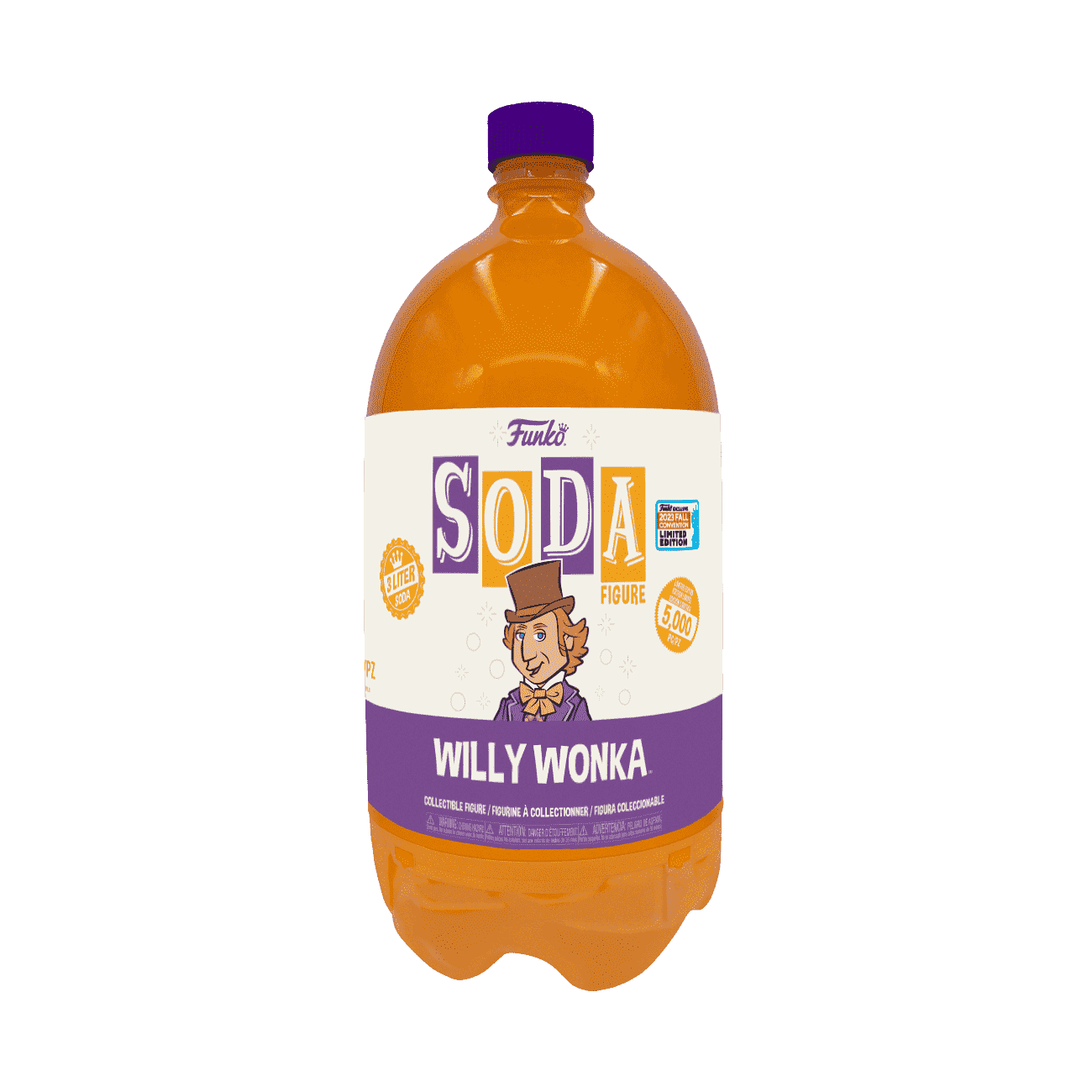 Vinyl SODA 3 Liter Willy Wonka