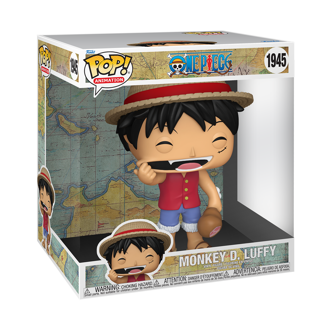 Pop! Jumbo Monkey D. Luffy with Meat | Funko
