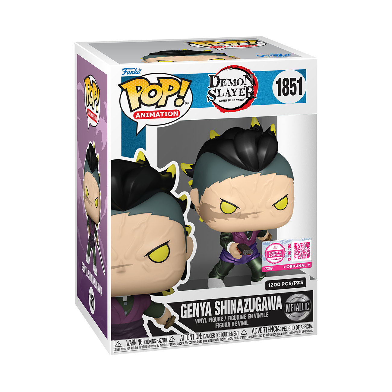 Pop! Genya Shinazugawa Fan Rewards Limited Edition | Funko