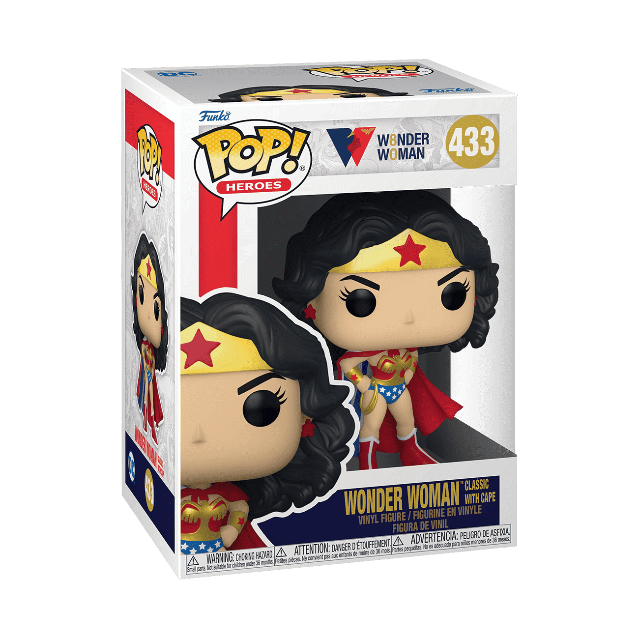 Pop! Wonder Woman Classic with Cape