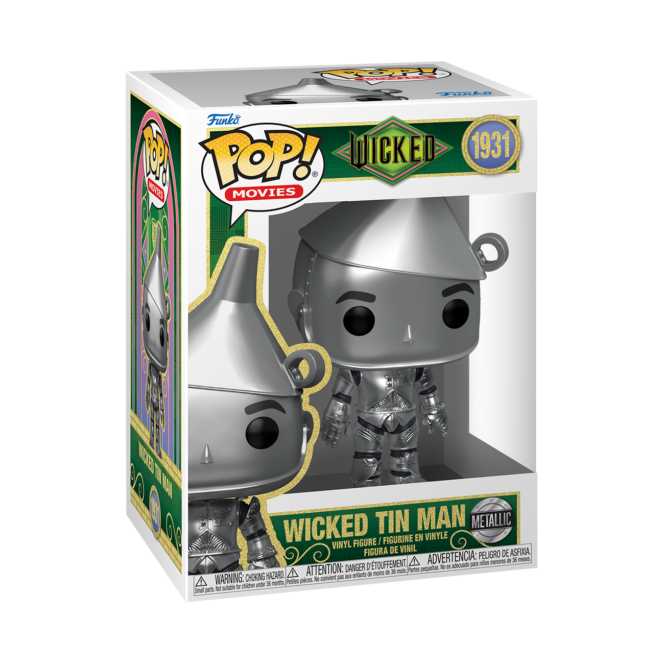Pop! Wicked Tin Man (Metallic) | Funko