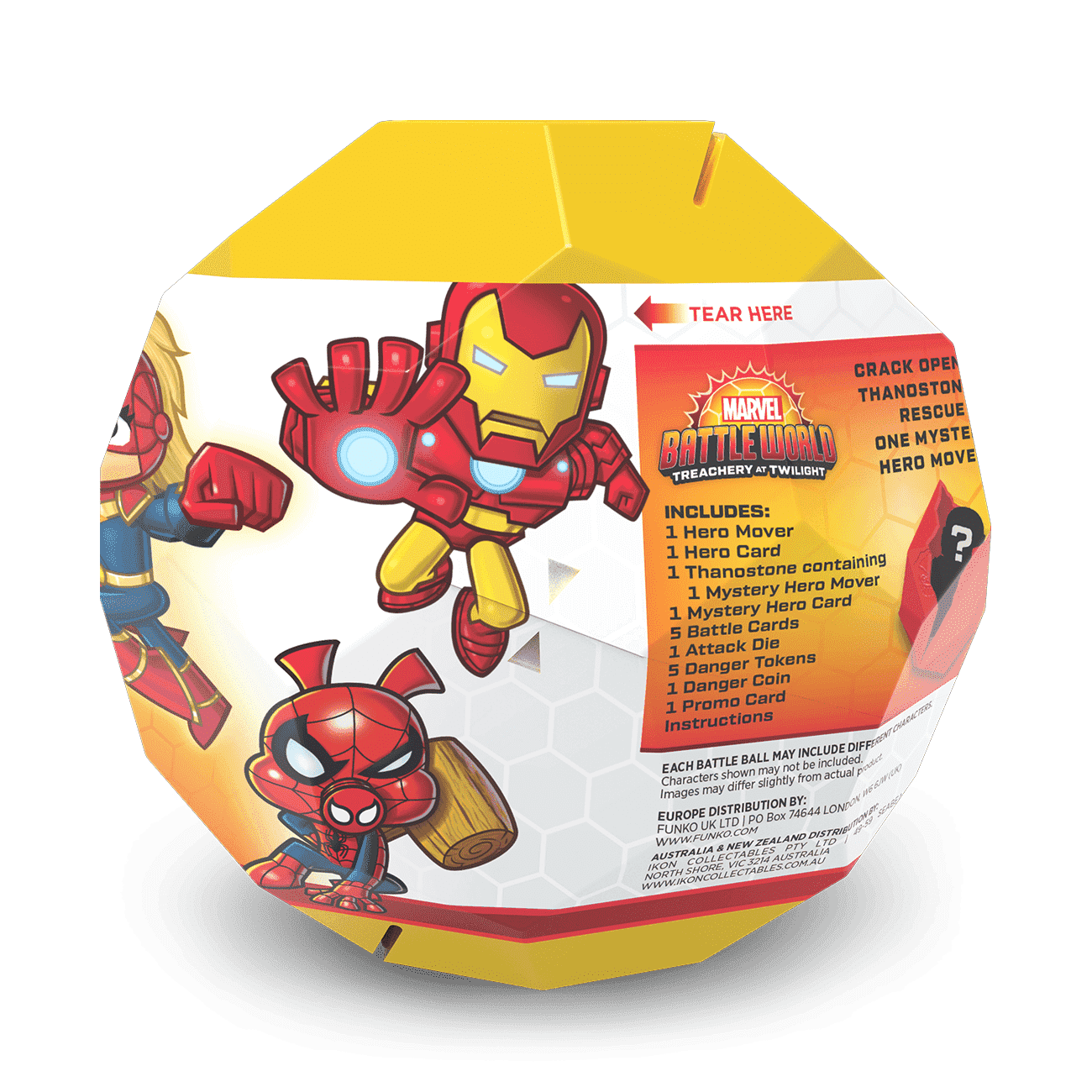 Marvel Battleworld: Series 2 Treachery at Twilight Battle Ball