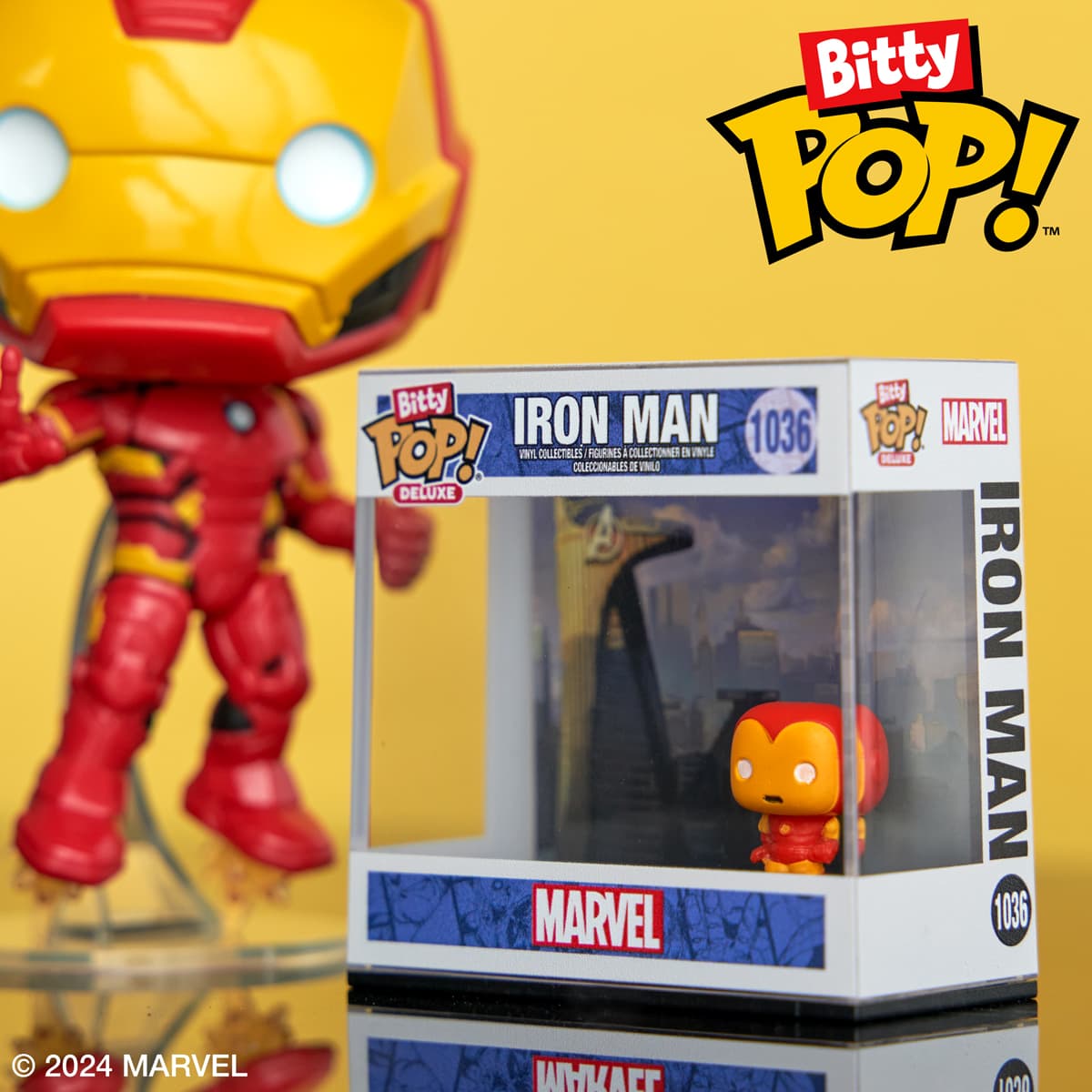 Bitty Pop! Deluxe Iron Man (Avenger Tower) | Funko