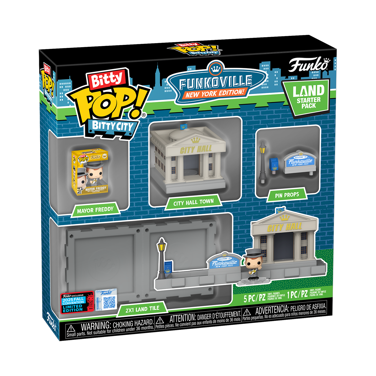 Bitty Pop! Bitty City Funkoville New York Edition Land Starter Pack | Funko