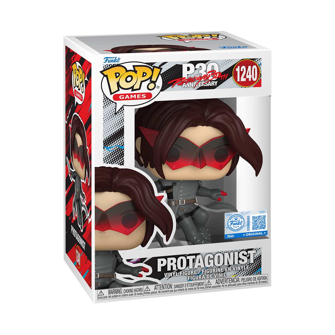 Pop! Protagonist (Persona 5: The Phantom X) (30th Anniversary) | Funko