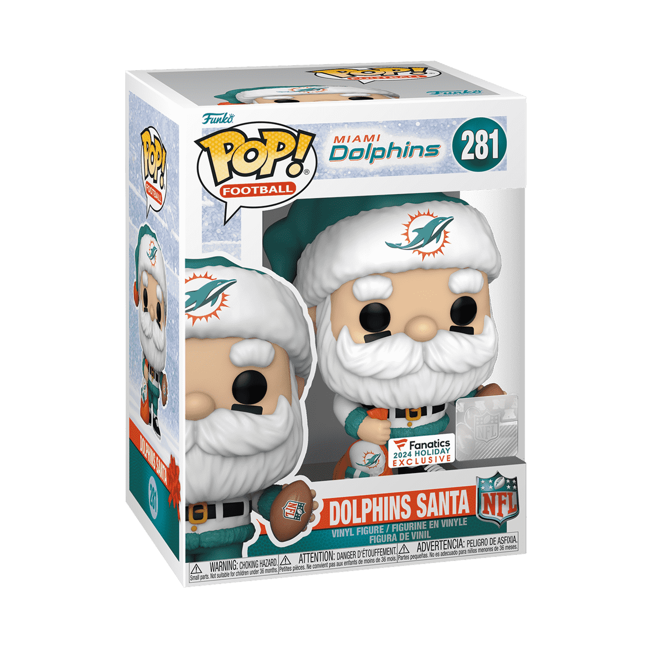 Pop! Dolphins Santa