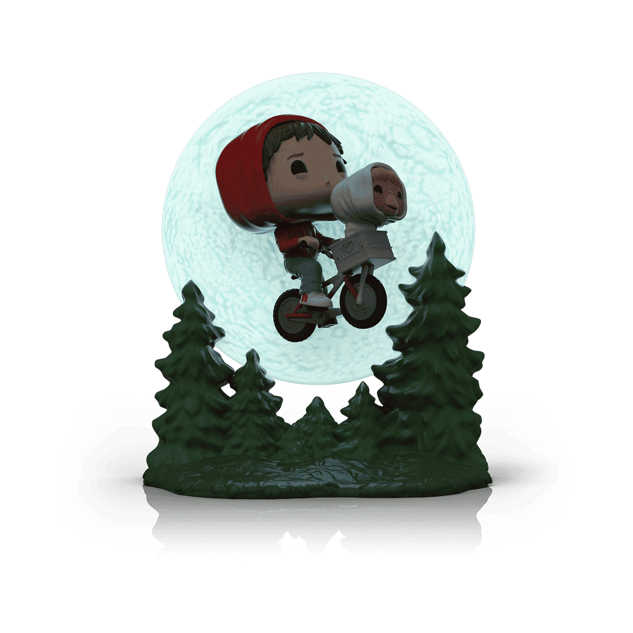 Buy Pop! Moment Elliott & E.T. Flying (Glow) at Funko.