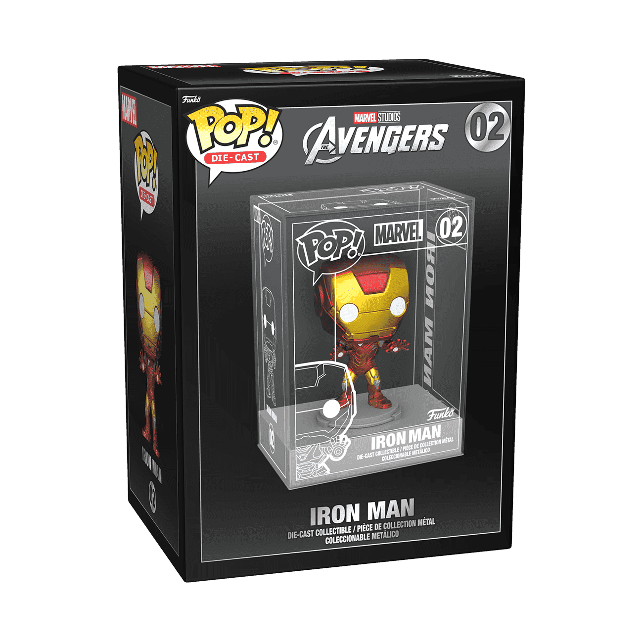 Buy Pop! Die-Cast Iron Man at Funko.