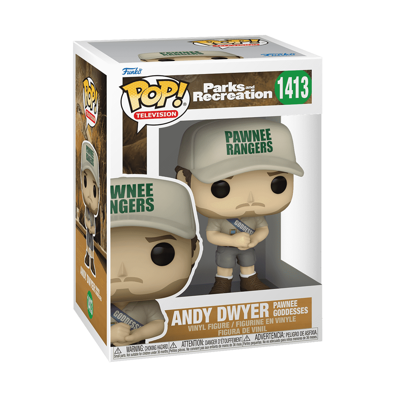 Buy Pop! Andy Dwyer Pawnee Goddesses at Funko.