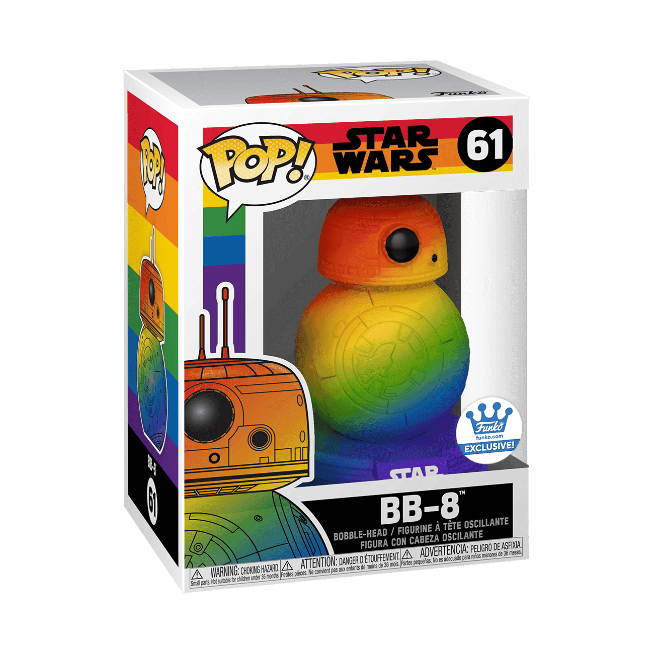 Buy Pop! BB-8 (Rainbow) at Funko.