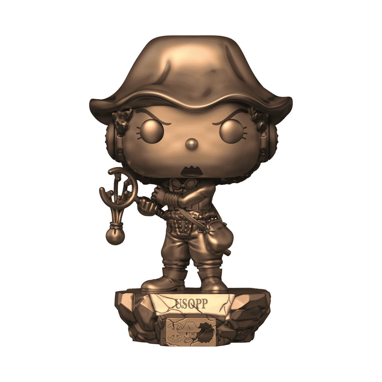 Pop! Plus Usopp Statue (Bronze) with Pop! Protector