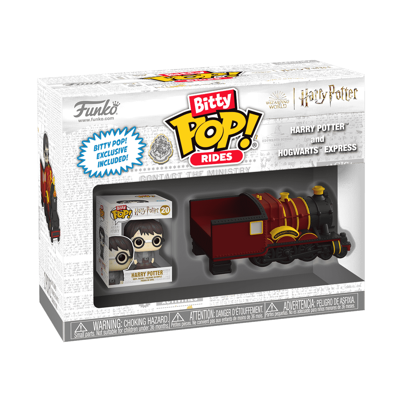 Buy Bitty Pop! Rides Harry Potter and Hogwarts Express at Funko.