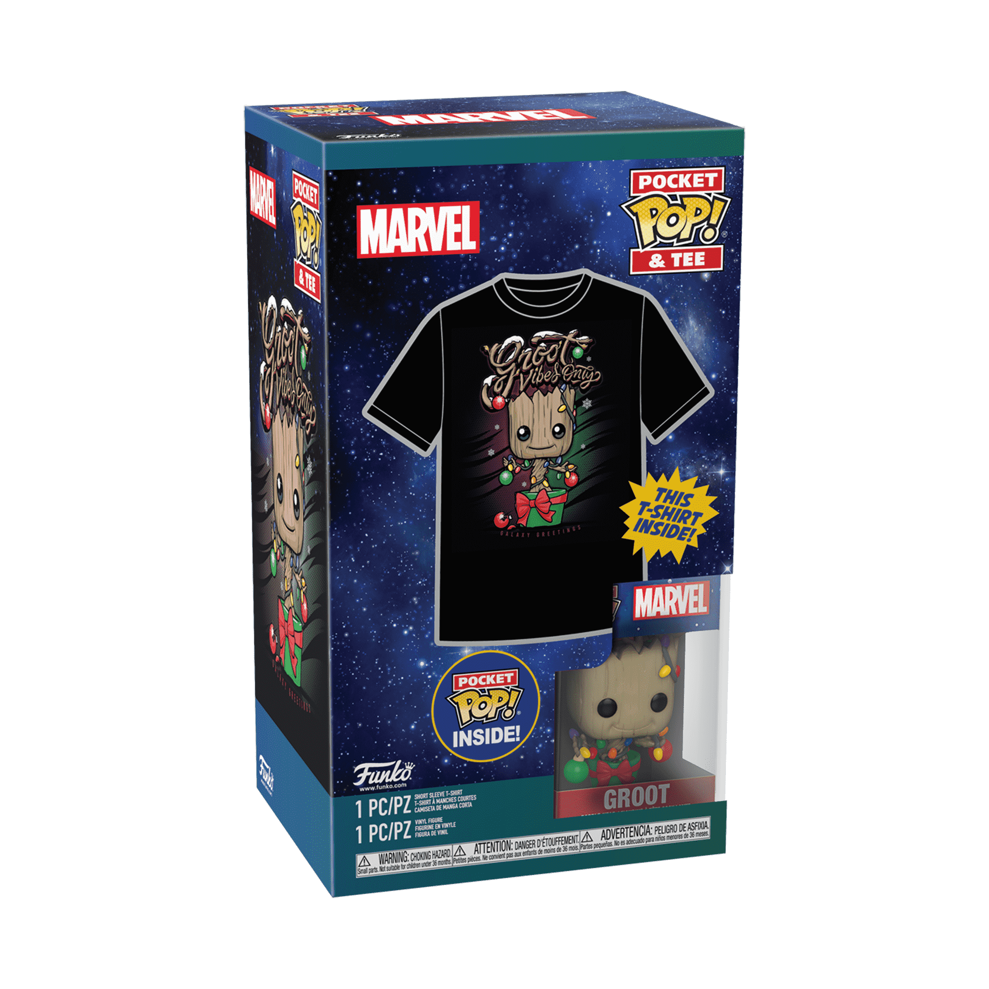 Buy Pocket Pop! & Kids Tee Holiday Groot at Funko.