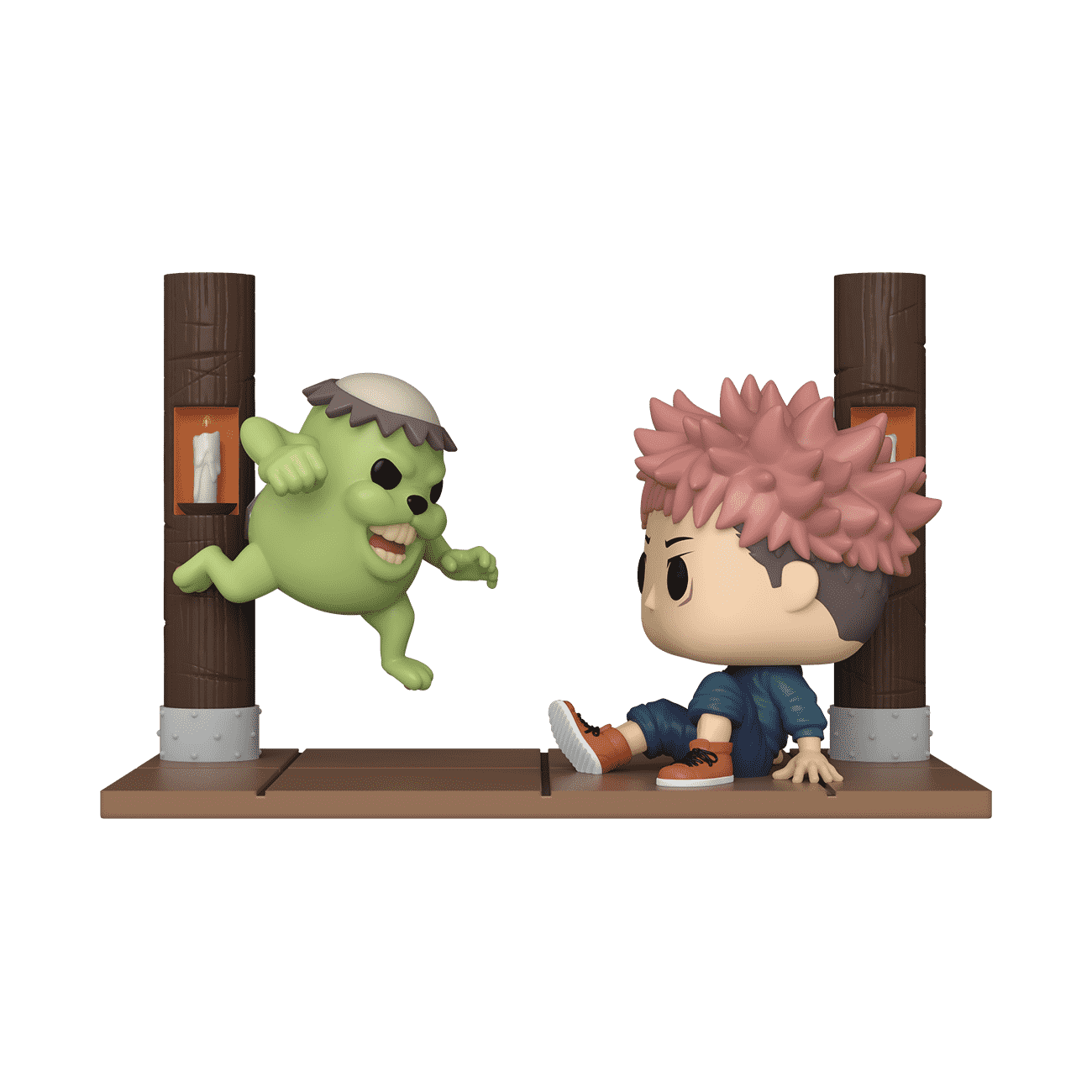 Pop! Moment Yuji Itadori with Curse Doll | Funko