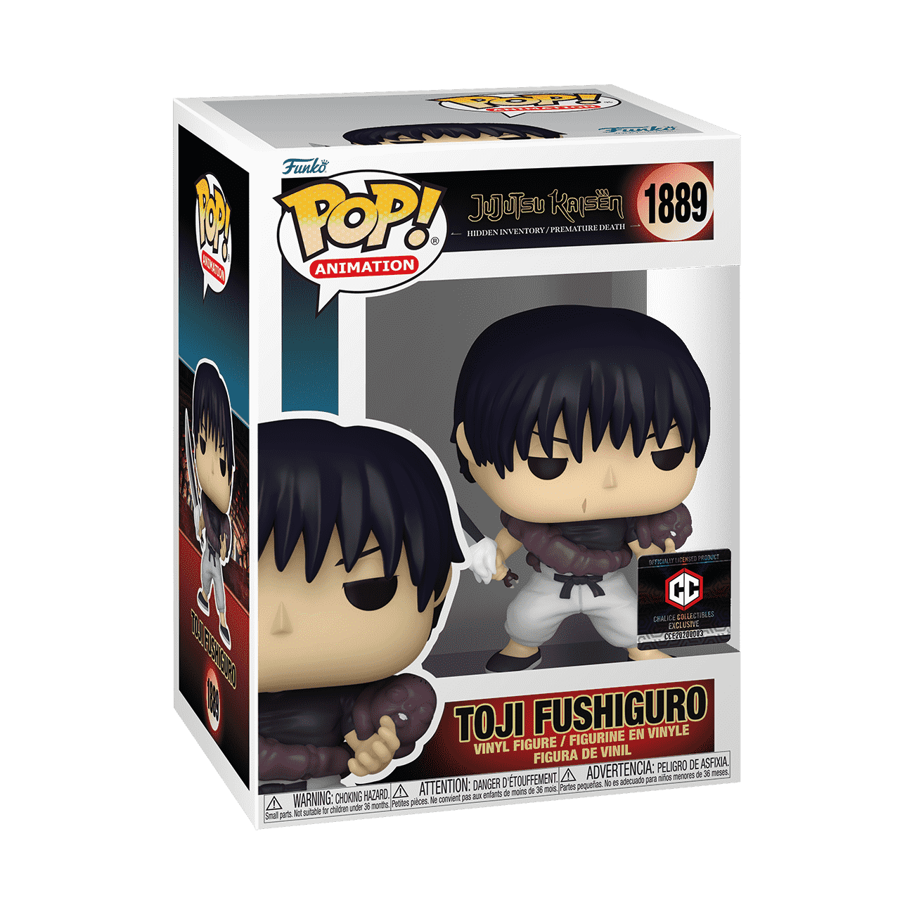 Pop! Toji Fushiguro with Split Soul Katana