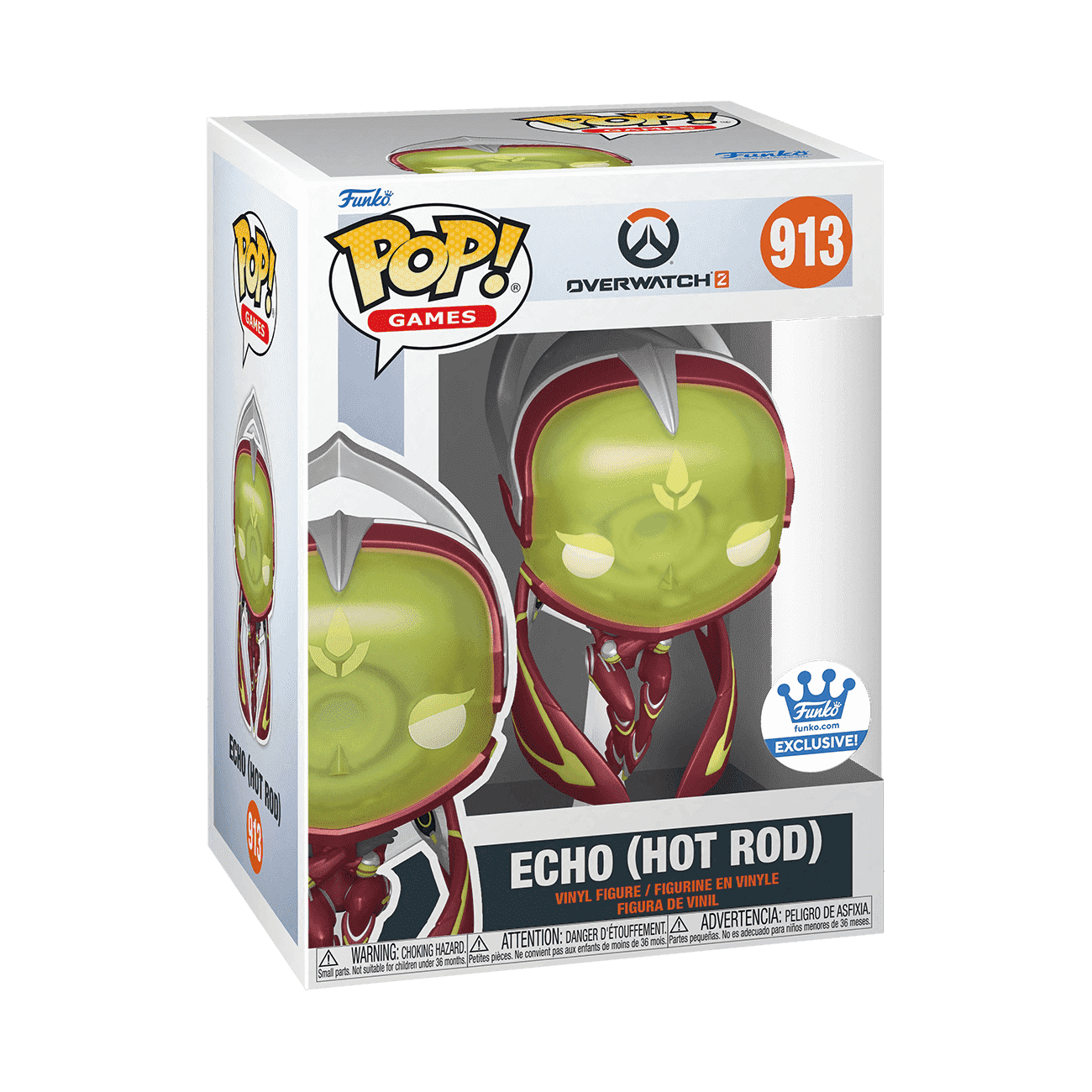 Fortify and defend your Overwatch 2 collection with Pop! Echo (Red ...