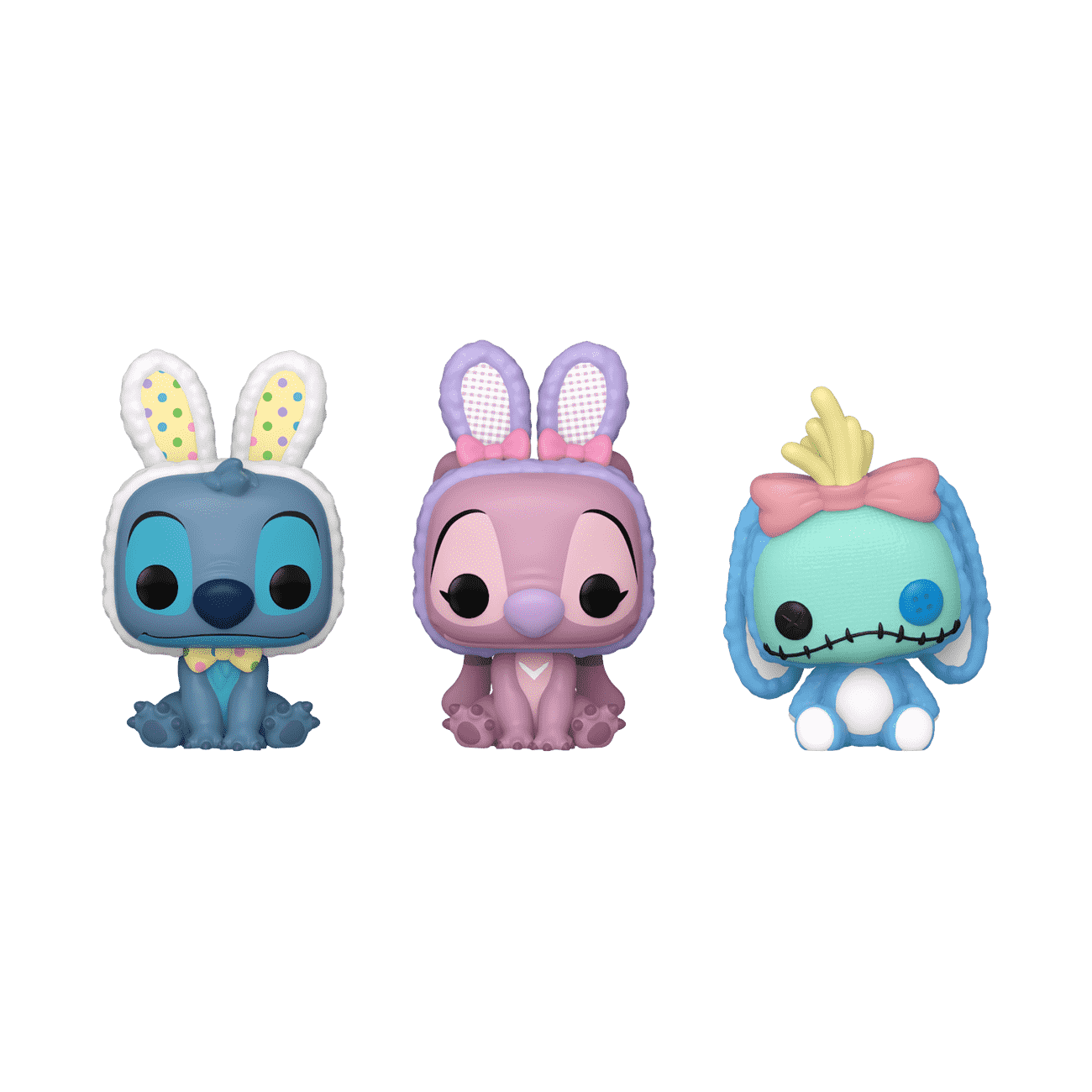 Pocket Pop! Easter Stitch, Angel, Scrump 3-Pack | Funko