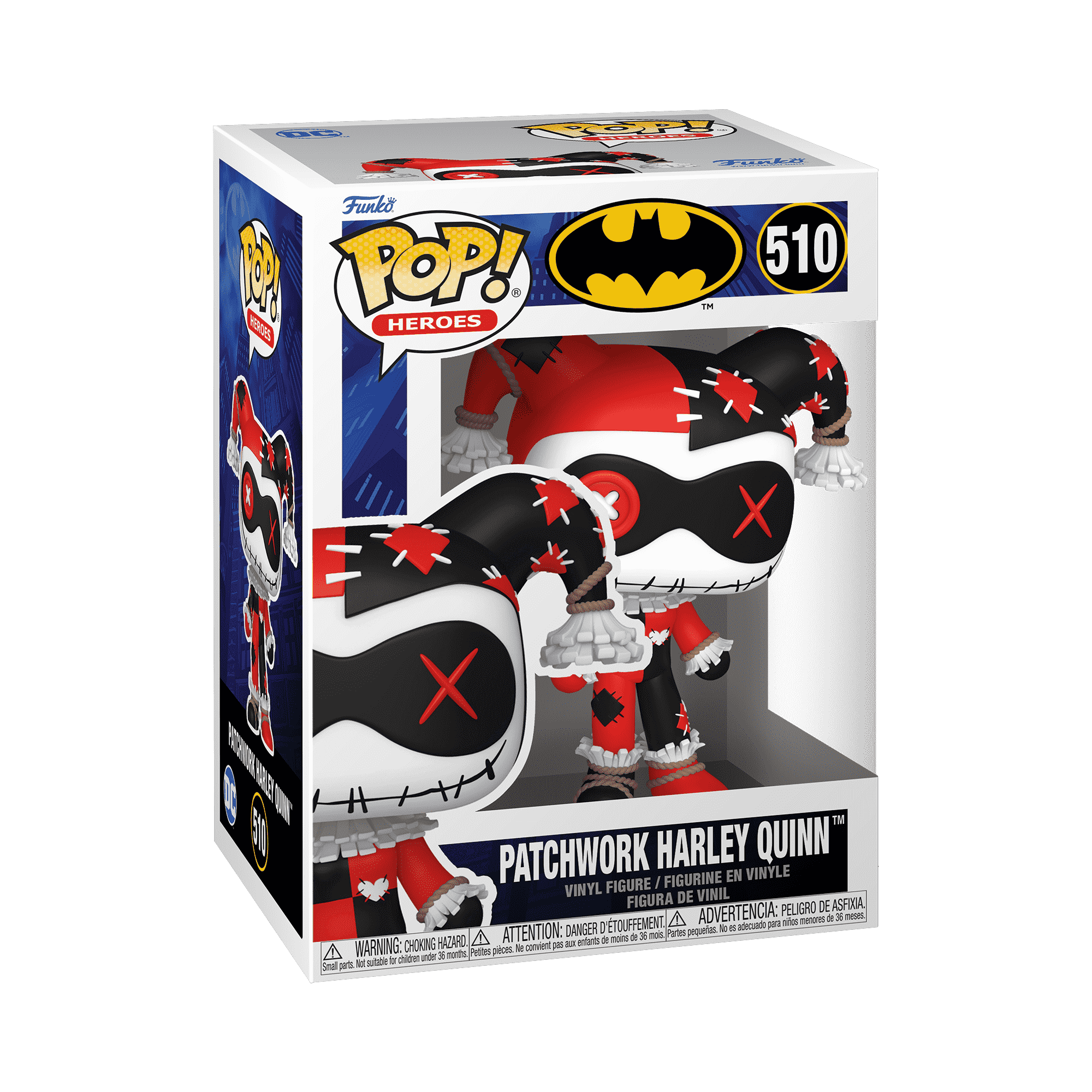 Buy Pop! Patchwork Harley Quinn at Funko.
