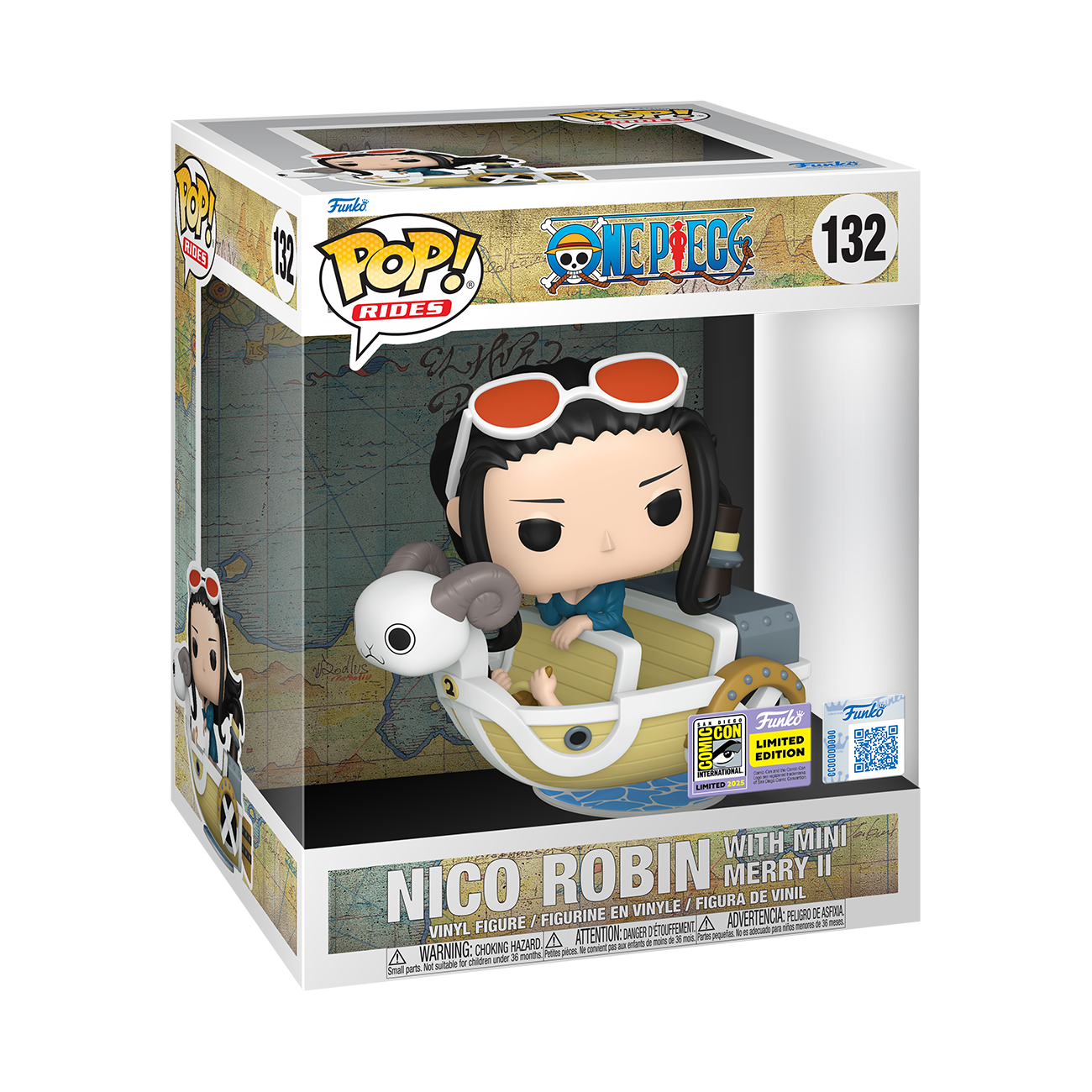 Pop! Rides Deluxe Nico Robin with Mini Merry II [SDCC]