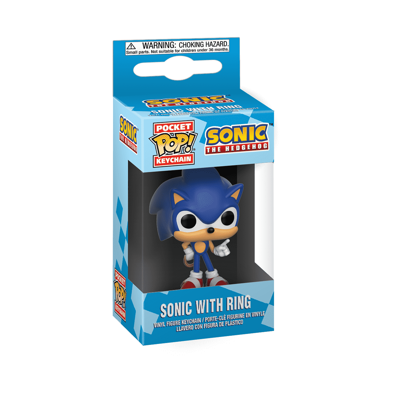 Pop! Keychain Sonic with Ring | Funko