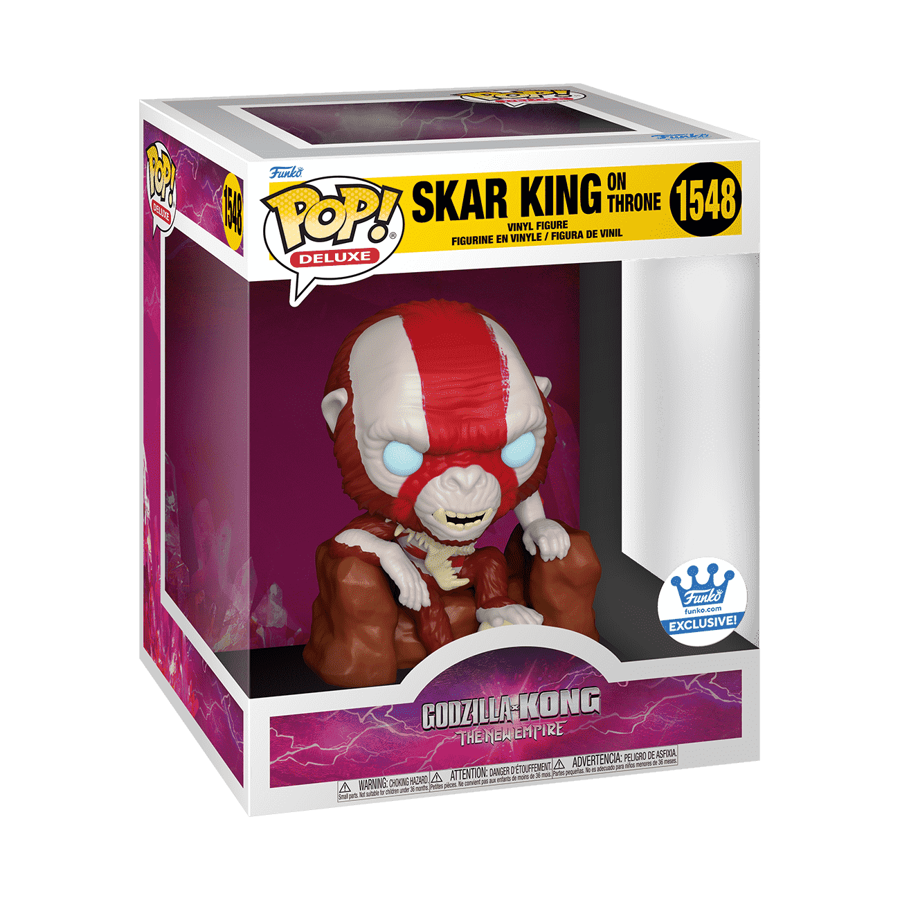 Buy Pop! Deluxe Skar King on Throne (The New Empire) at Funko.
