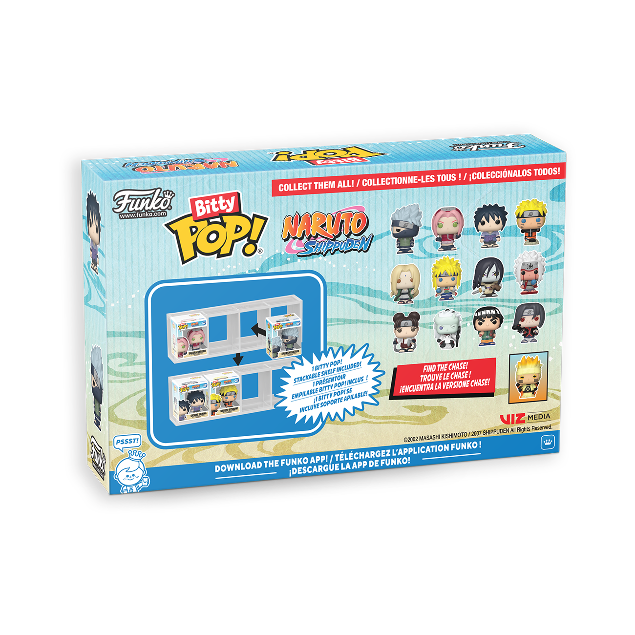 Bitty Pop! Naruto 4-Pack Series 3 | Funko