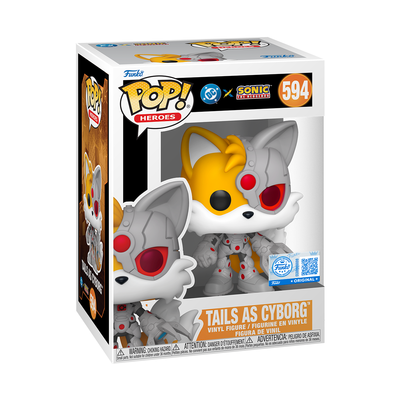 Pop! Tails as Cyborg