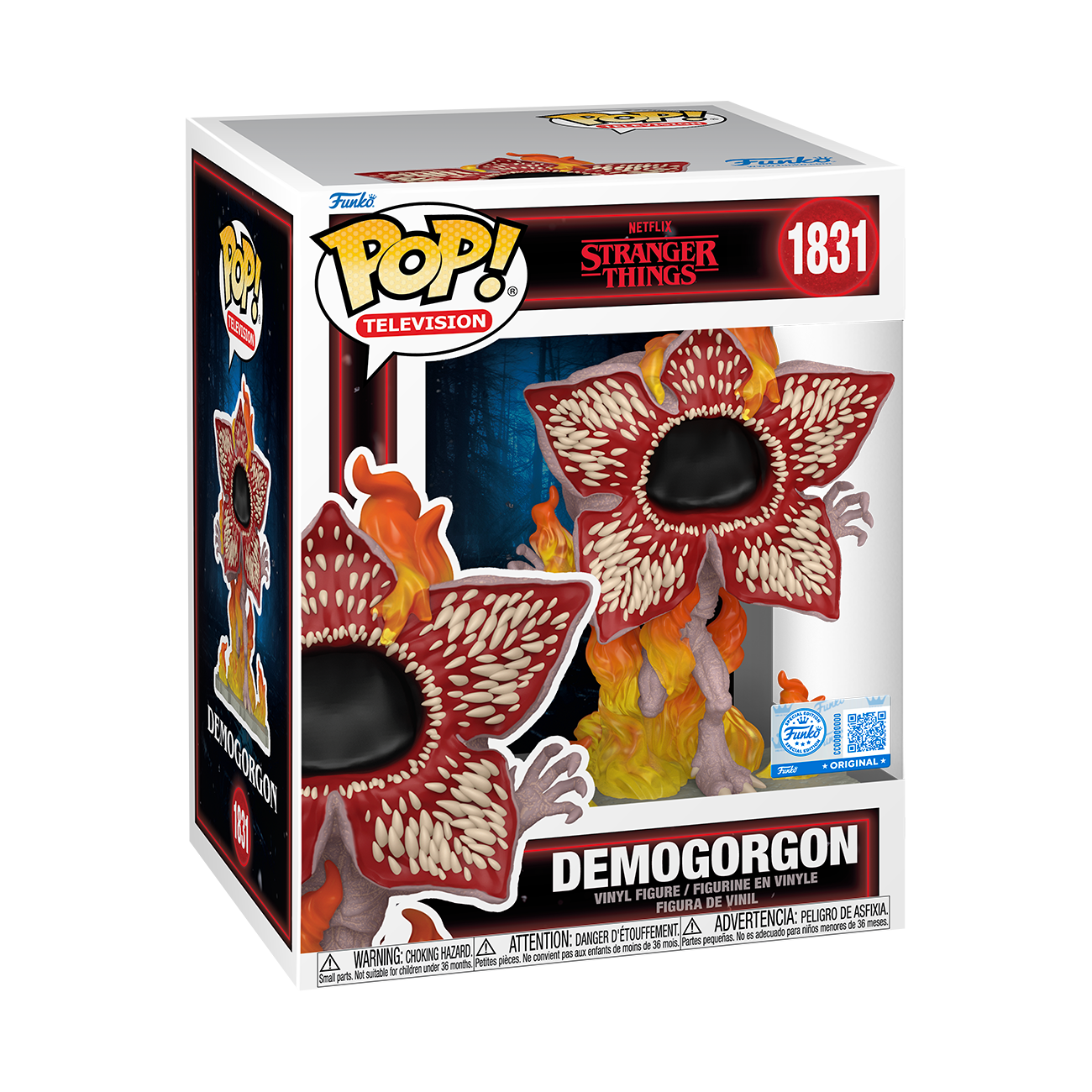 Pop! Premium Demogorgon on Fire | Funko