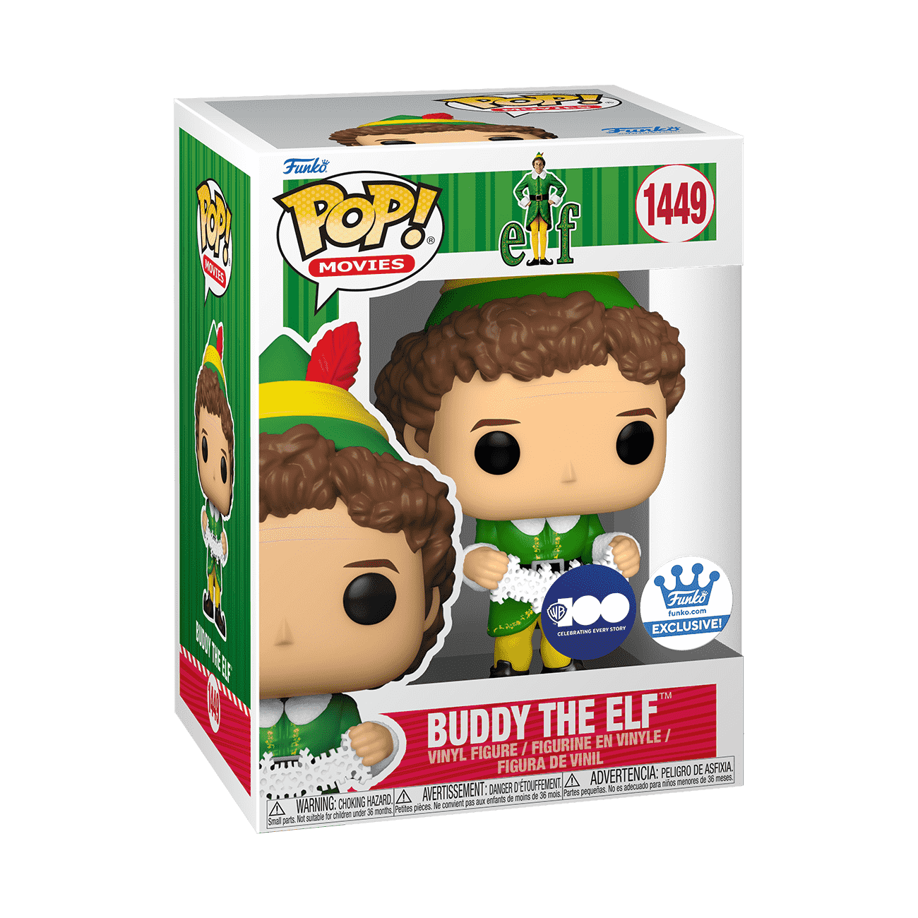 Buy Pop! Buddy the Elf with Paper Snowflakes at Funko.