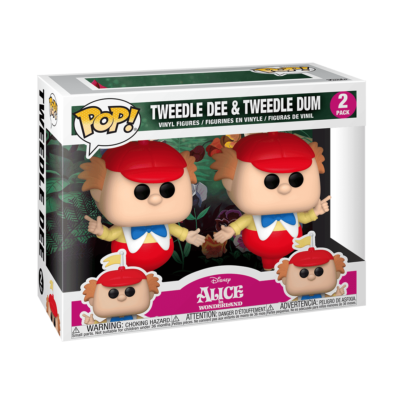 Buy Pop! Tweedle Dee and Tweedle Dum 2-Pack at Funko.