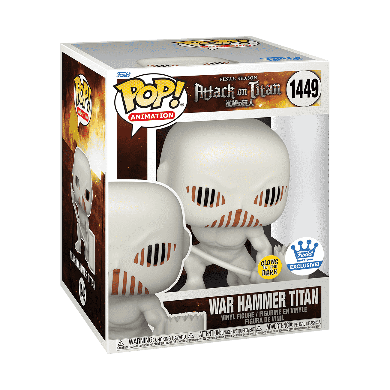 Buy Pop! Super War Hammer Titan (Glow) at Funko.