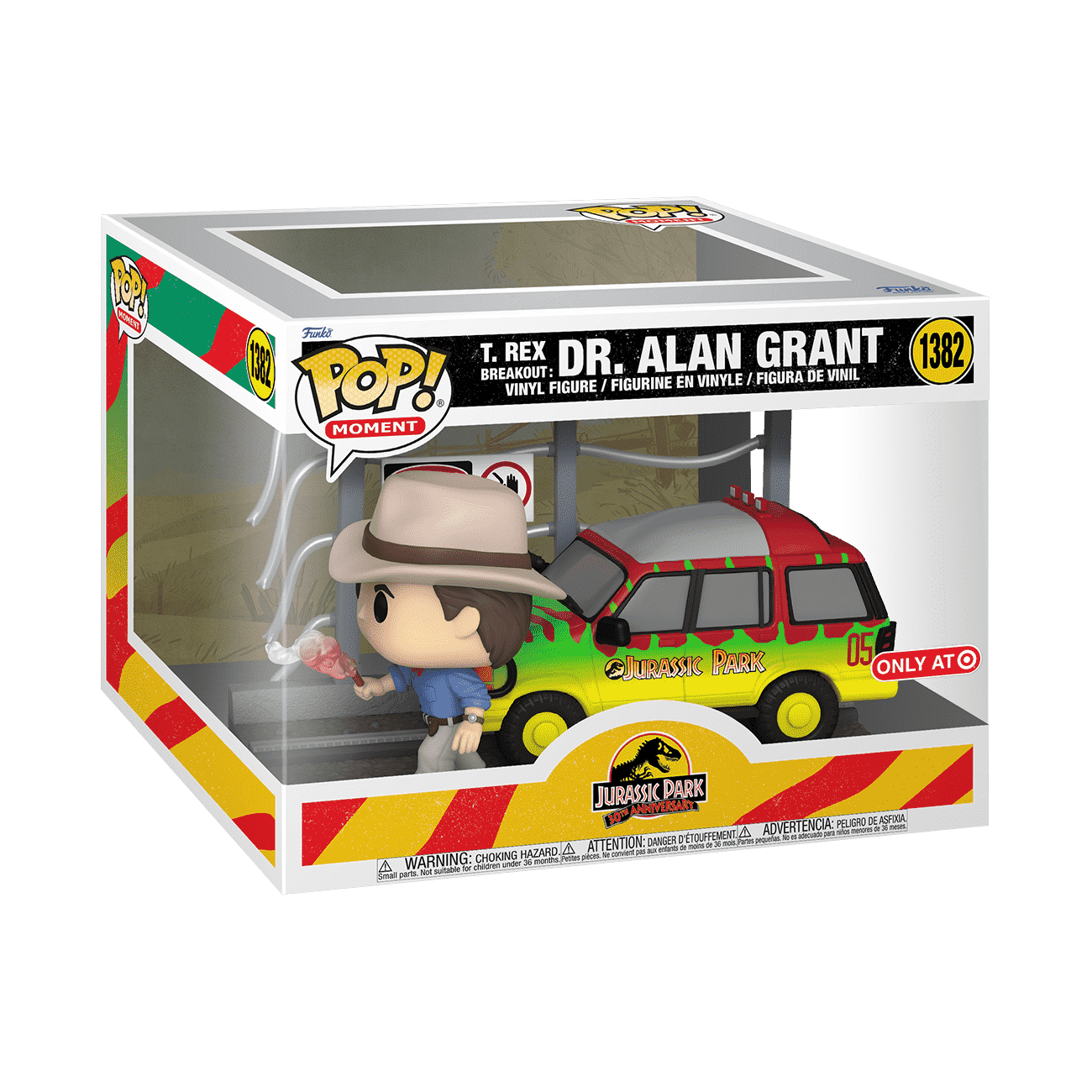 Buy Pop! Moment T. Rex Breakout: Dr. Alan Grant at Funko.