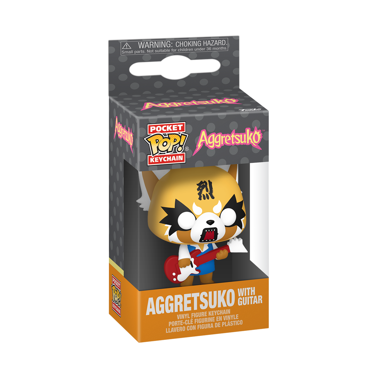 Pop! Keychain Aggretsuko with Guitar | Funko