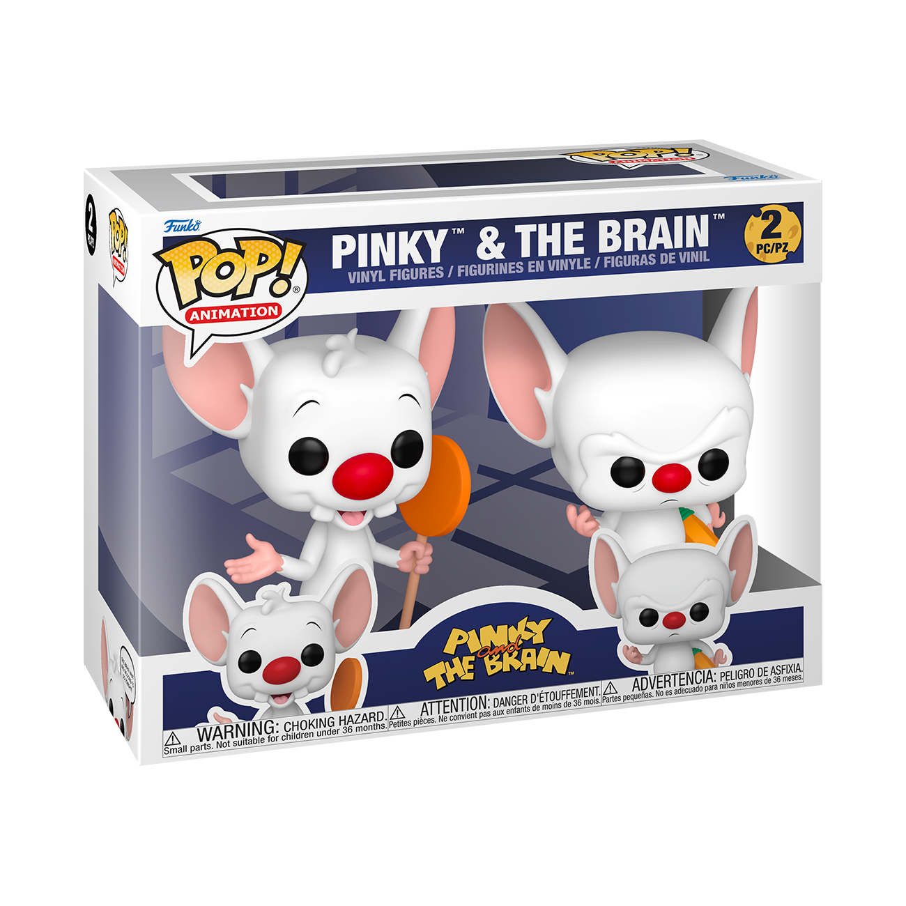 Pop! Pinky & The Brain 2-Pack | Funko