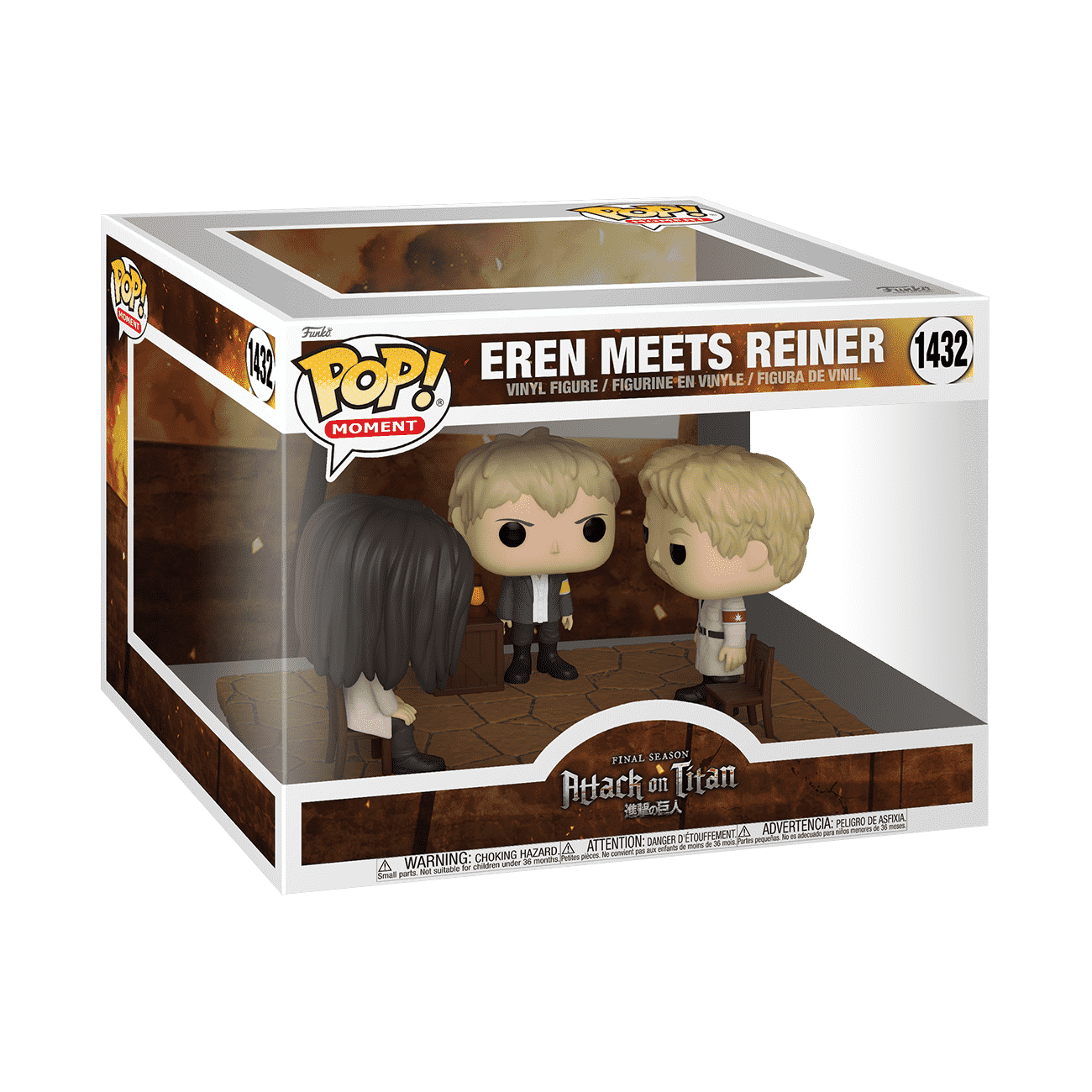 Buy Pop! Moment Eren Meets Reiner at Funko.