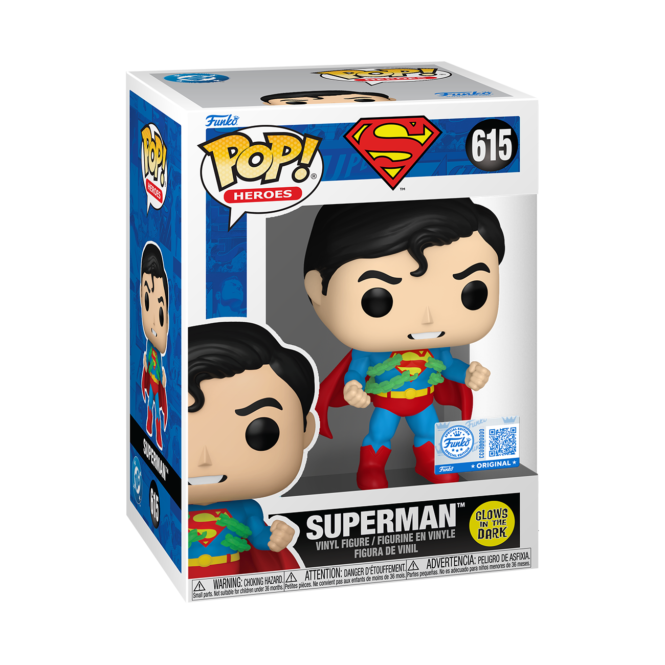 Pop! Superman (Breaking Chains) (Glow) | Funko
