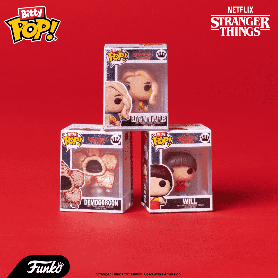 Bitty Pop! Stranger Things 4-Pack Series 1 | Funko