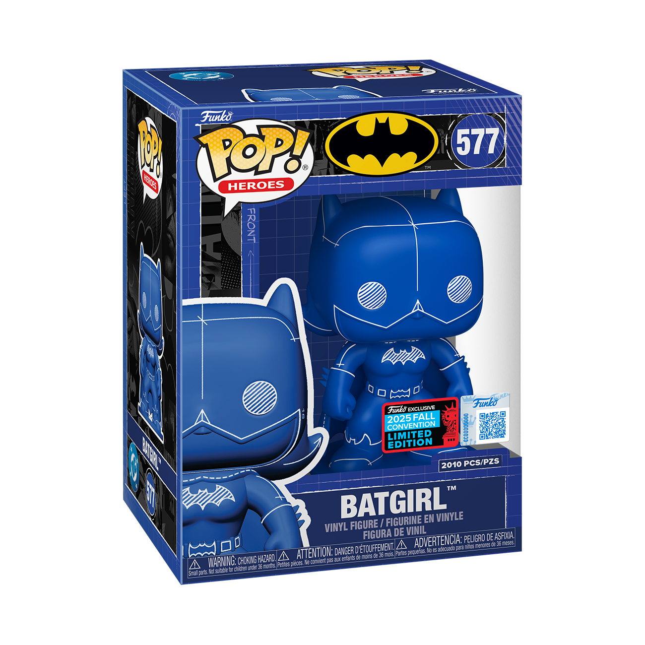 Pop! Batgirl (Blueprint Deco) with Pop! Protector