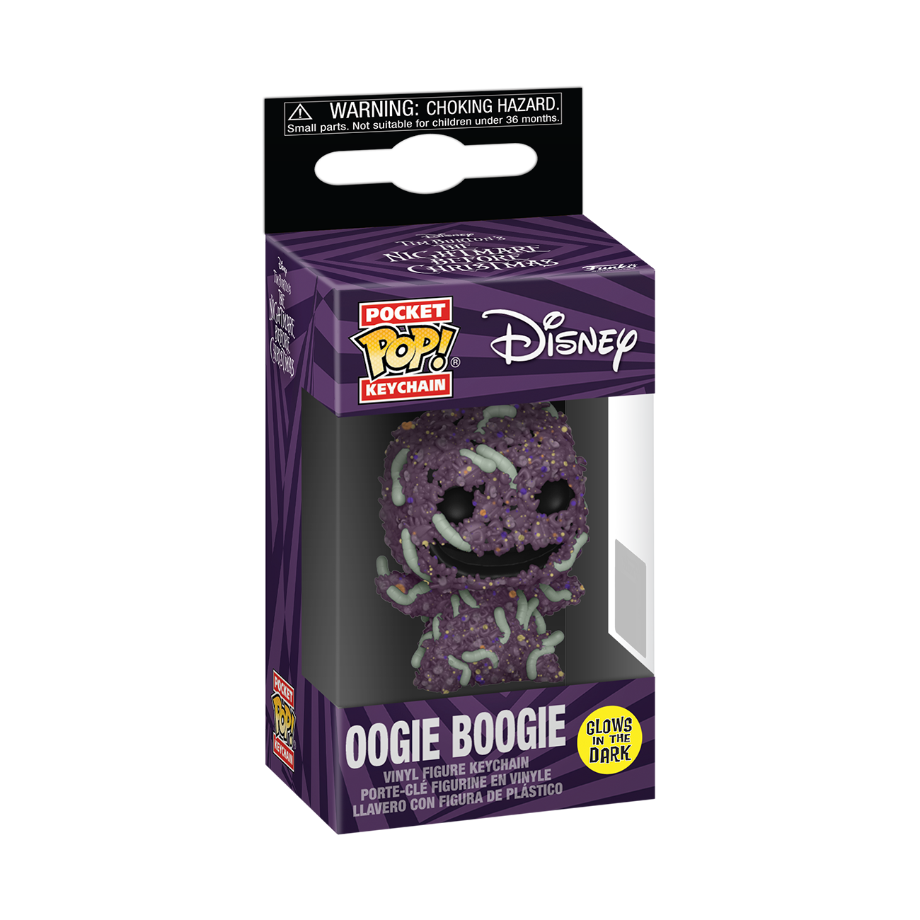Pop! Keychain Oogie Boogie with Bugs (Glow) | Funko