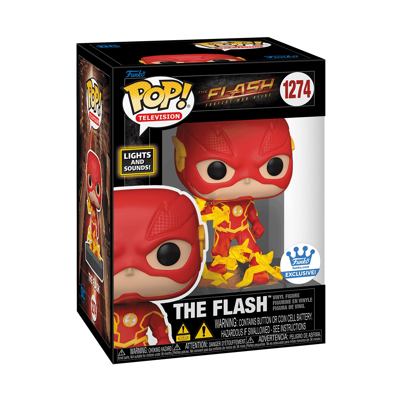 Buy Pop! Lights and Sounds The Flash at Funko.