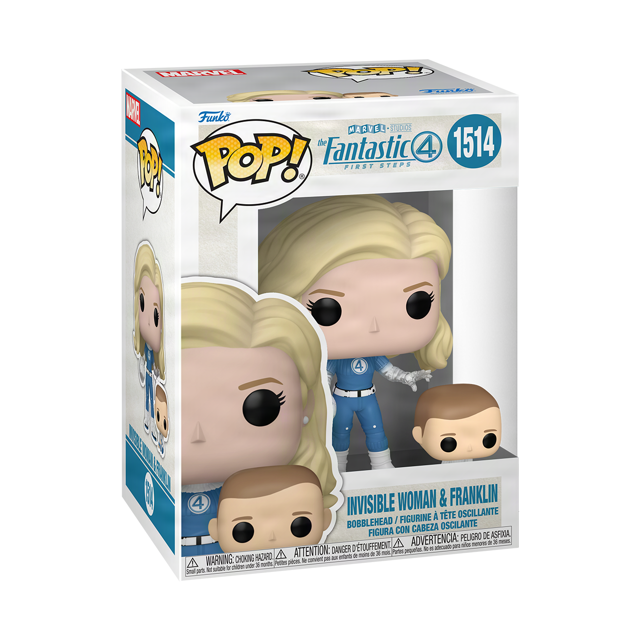 Pop! & Buddy Invisible Woman & Franklin (Fantastic Four: First Steps ...