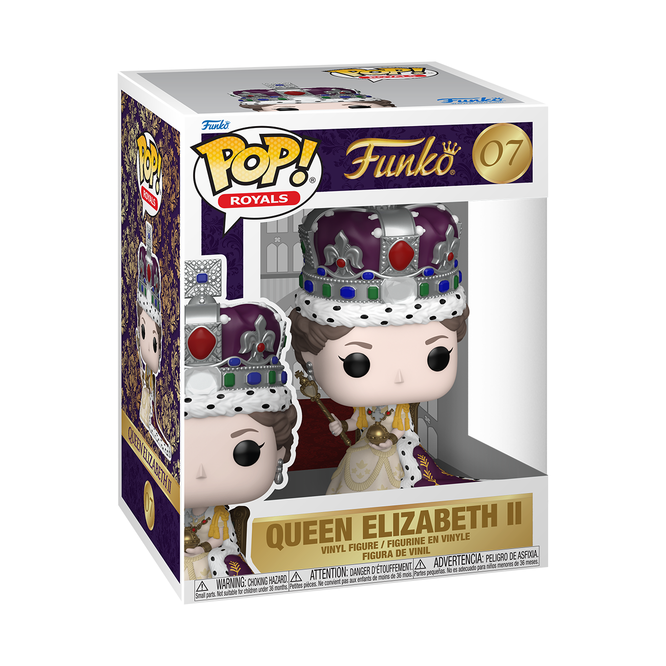 Pop! Premium Queen Elizabeth II (Coronation) | Funko