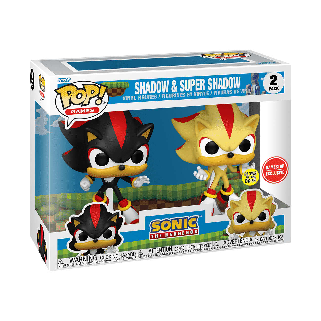Pop! Shadow & Super Shadow (Glow) 2-Pack