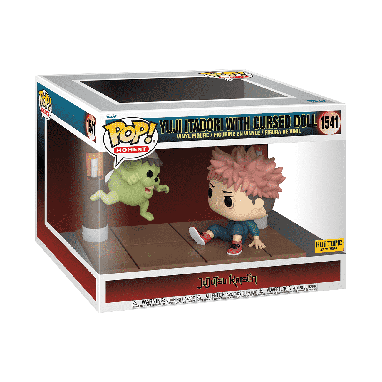 Buy Pop! Moment Yuji Itadori with Curse Doll at Funko.