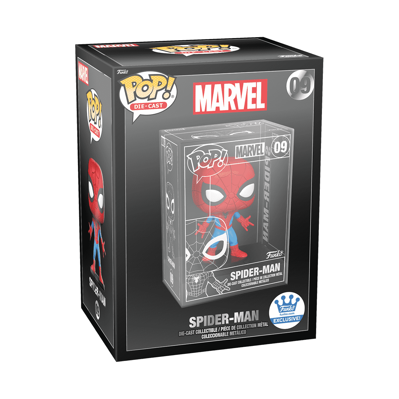 Buy Pop! Die-Cast Spider-Man at Funko.