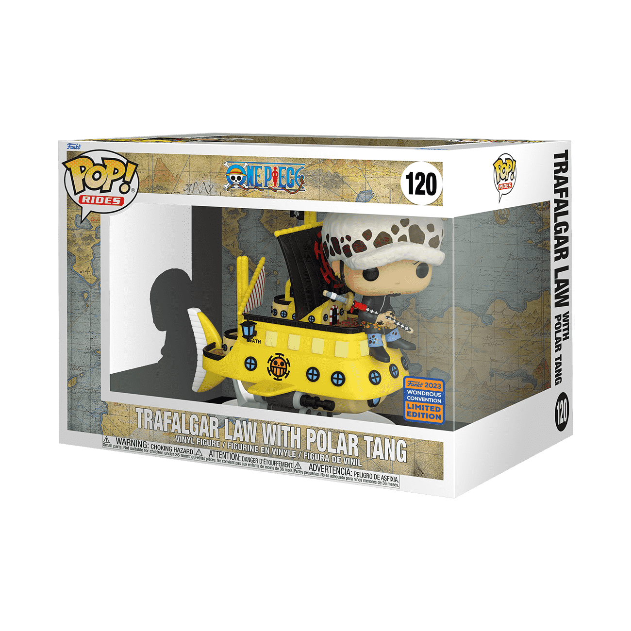 Pop! Rides Super Deluxe Trafalgar Law with Polar Tang