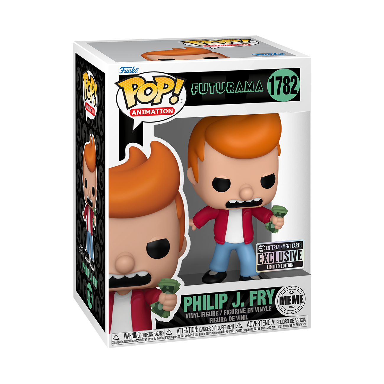 Pop! Philip J. Fry (Take My Money Meme) | Funko