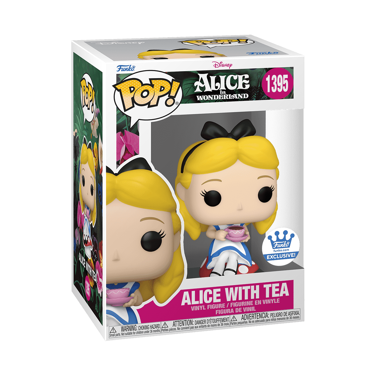 Buy Pop! Alice with Tea at Funko.